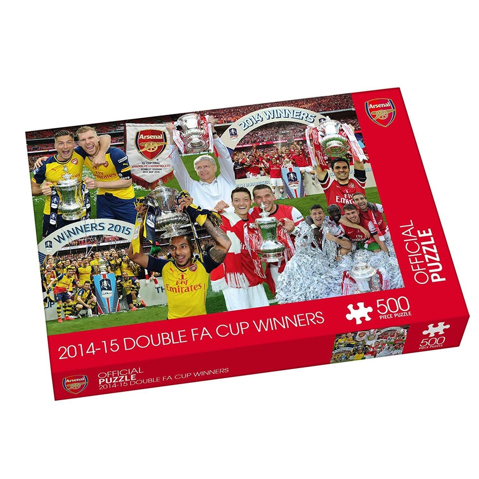 NEW OFFICIAL PAUL LAMOND FOOTBALL JIGSAW PUZZLE ARSENAL MAN CITY ...