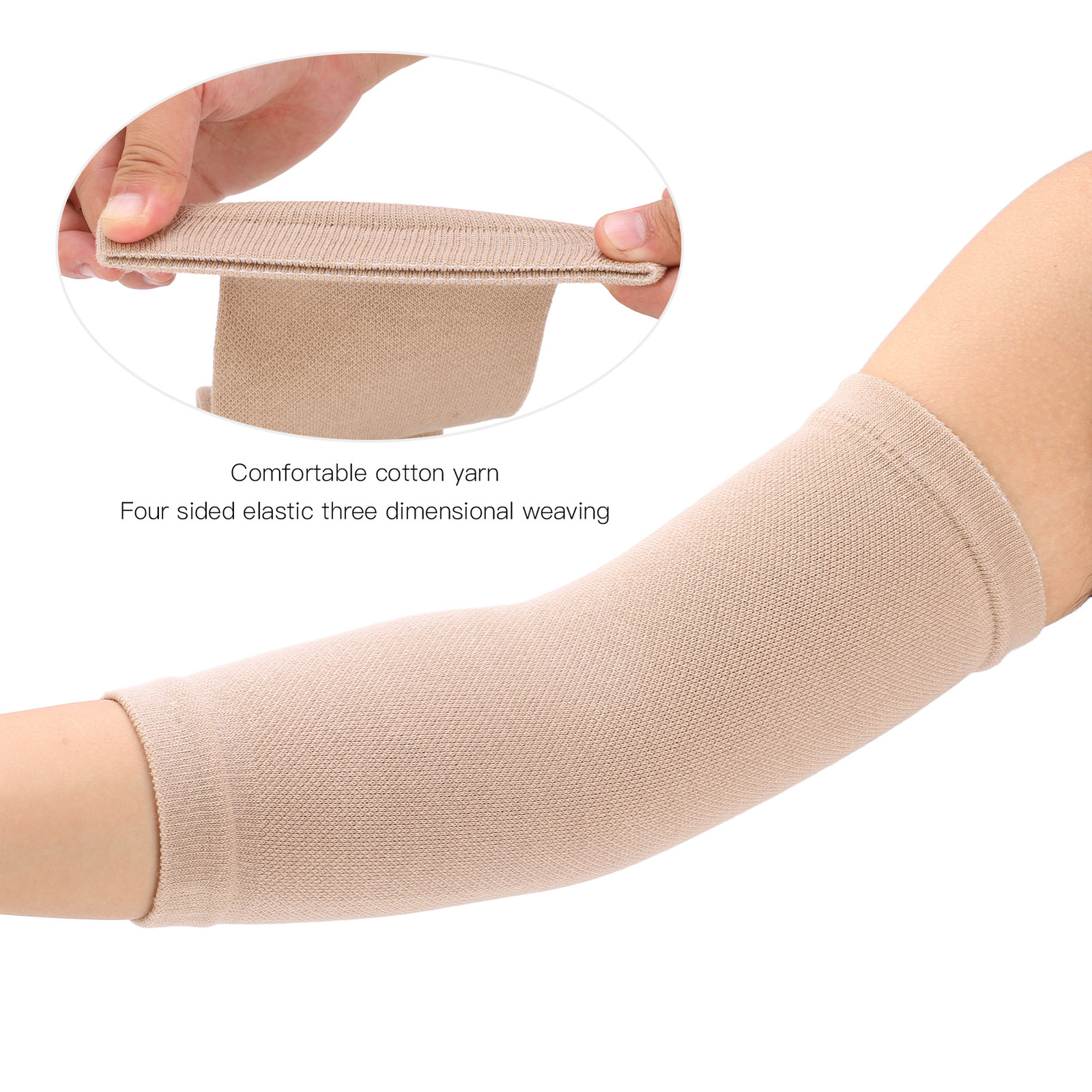 1 Pairs Compression Arm Sleeves Elastic Scar Concealer Compression Band ...