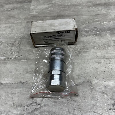 DuraForce DF4D0222 Flat Faced Female Hydraulic Coupler, Replaces Bobcat ...