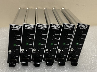 Controller DRAKE Audio Video Modulator VMM600 Fixed Channels 22,23,24 ...