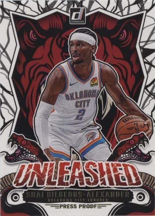 2024-25 Panini Donruss - Unleashed Shai Gilgeous-Alexander #11 Press ...