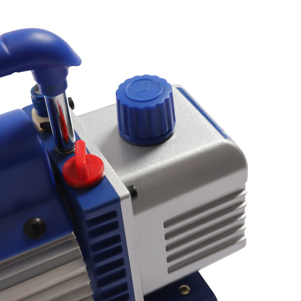 Car Air Vacuum Pump Auto AC Repair Complete Tool kit A/C Refrigeration ...