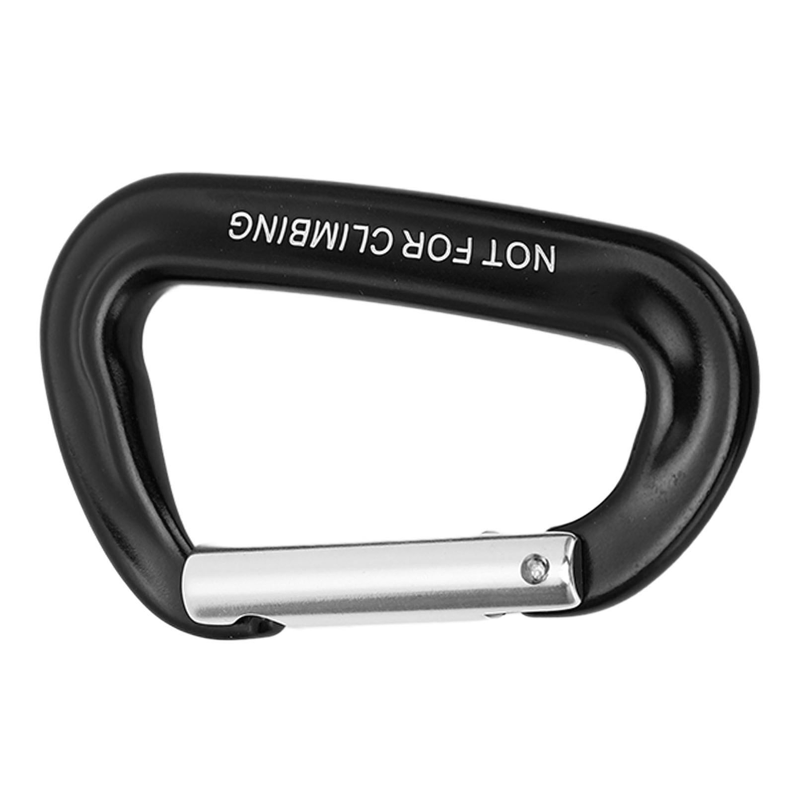 5Pcs Climbing Carabiners 12KN Heavy Duty D Ring Carabiner Clips For ...