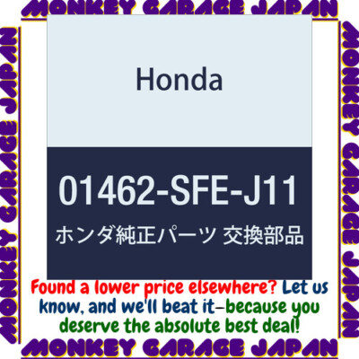 HONDA Genuine Parts Cylinder Set Master Model Number 01462-SFE-J11 | eBay