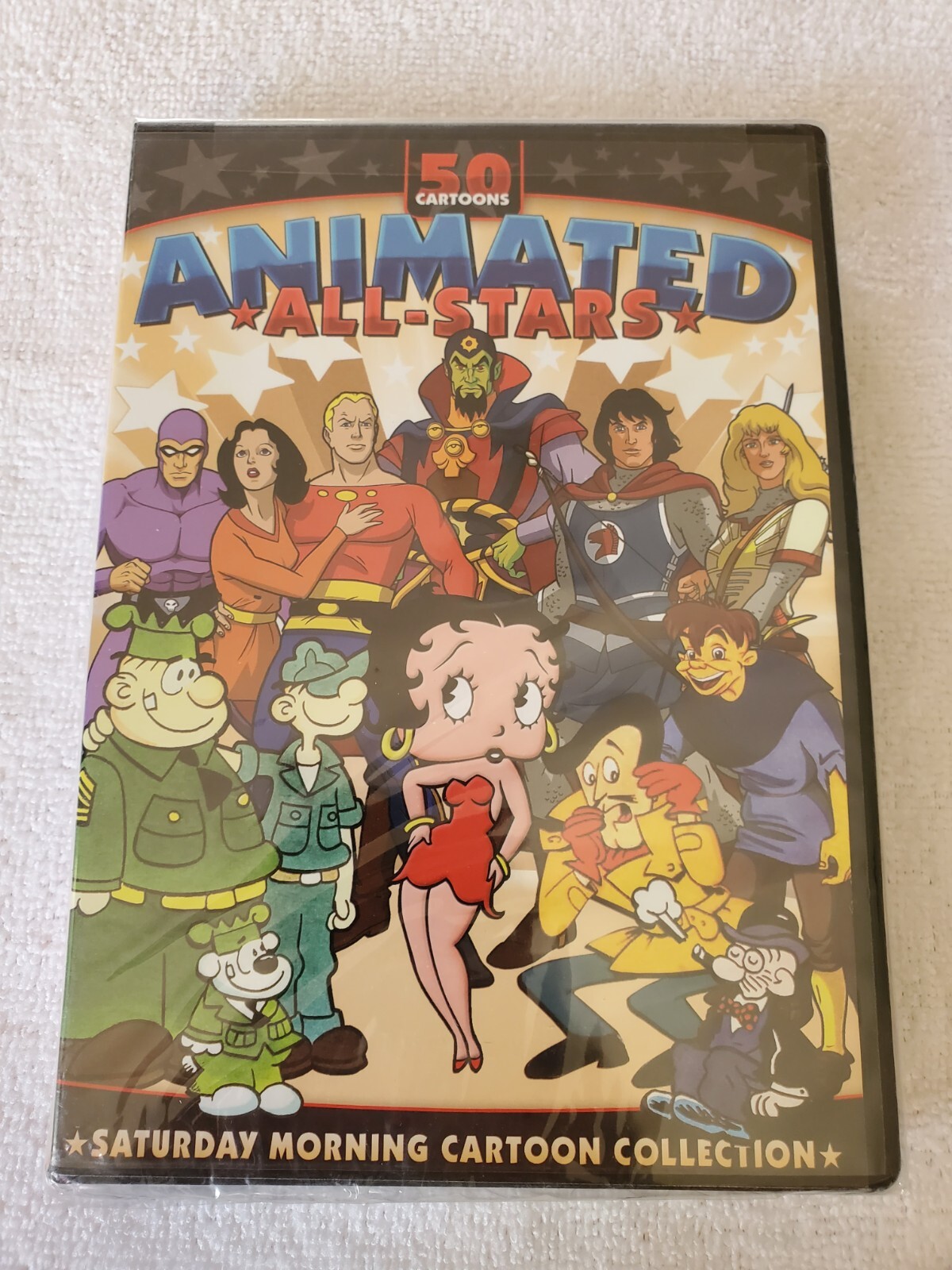 Animated All-Stars 50 Cartoons (DVD) Saturday Morning Cartoon ...