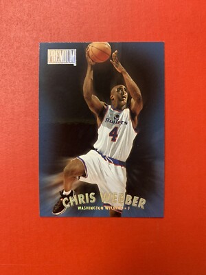 CHRIS WEBBER 1997-98 SKYBOX PREMIUM BASKETBALL CARD #96 BULLETS | eBay