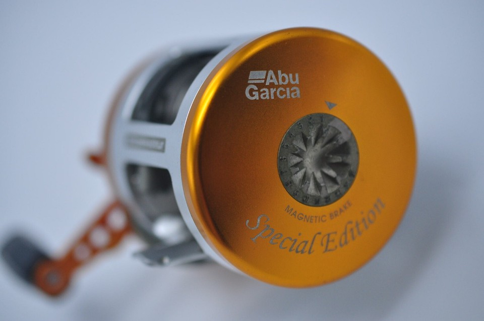 Abu Garcia Ambassadeur Morrum SX3600C Sunset Orange Baitcasting Reel VG ...