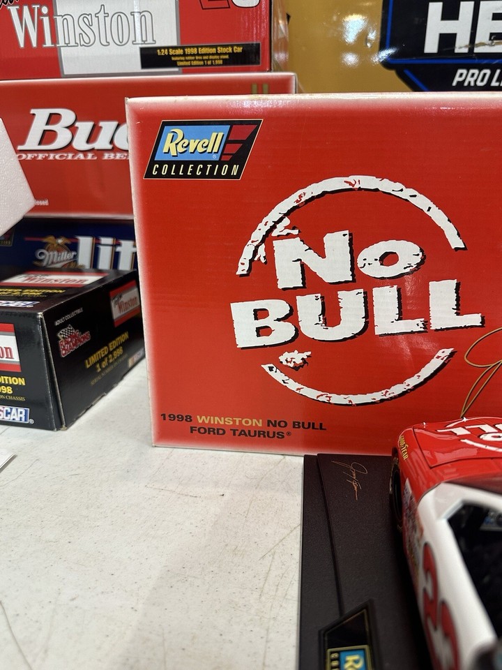 Jimmy Spencer 1998 Winston No Bull Nascar 1/24 Diecast Revell Ford | eBay