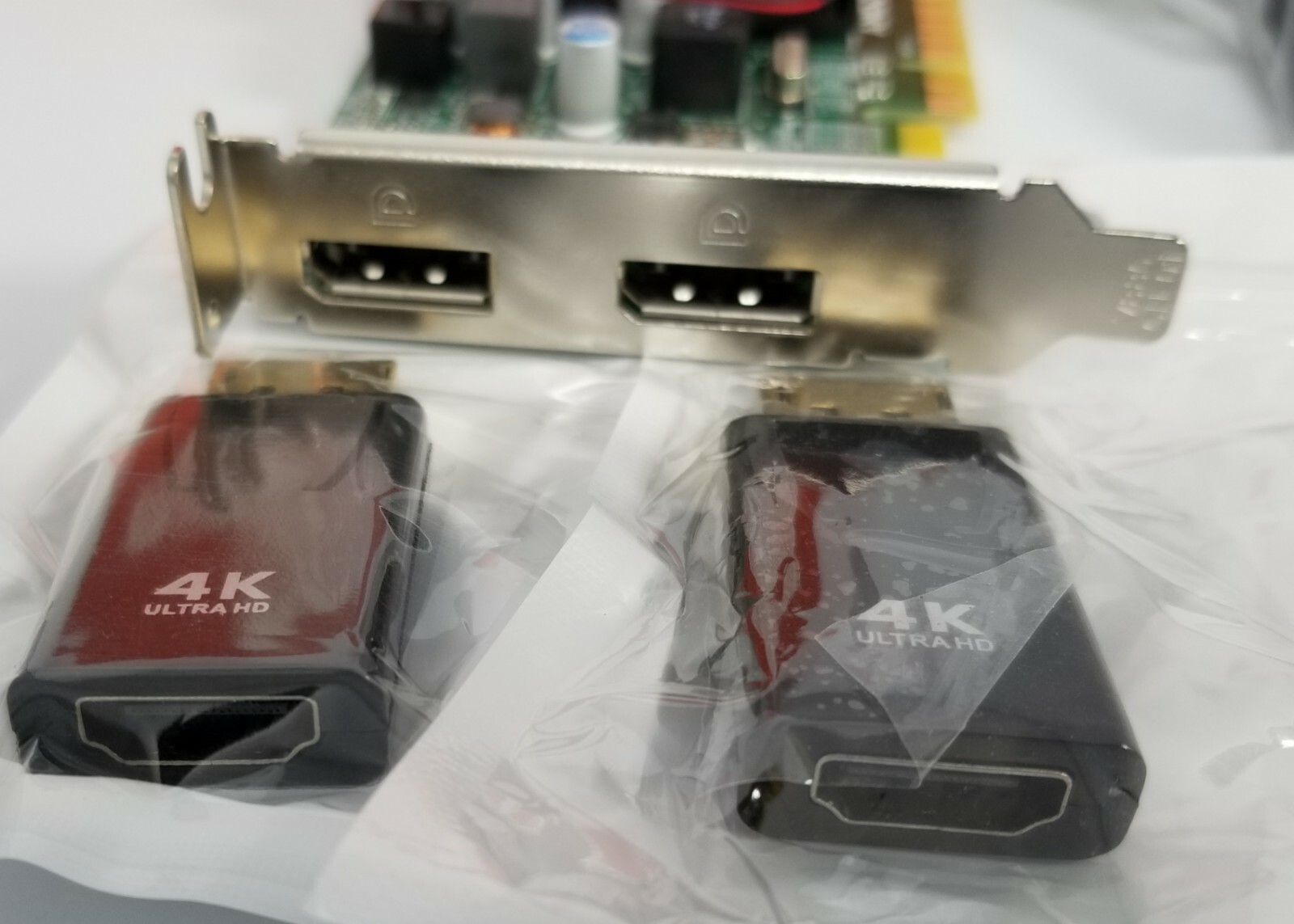 Dual DisplayPort HDMI 2GB Windows 10 AMD R5 430 Low Pro Video Card PCIe ...