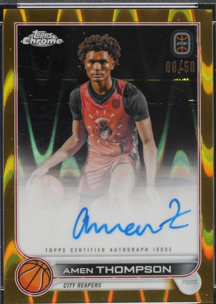 2022-23 Topps Chrome OTE Overtime Elite - Chrome Autographs Amen ...