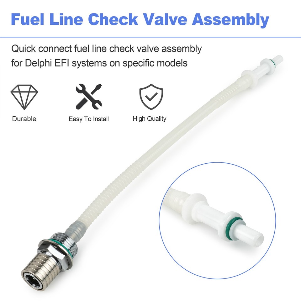 Fuel Line Check Valve For Harley Dyna 2004-2017 62194-04B 62194-04D | eBay