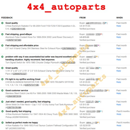 3 Row Radiator For Case 1845 1845B 1845S 480D 480LL 580D 584D 585D 586D ...