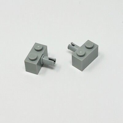 44865 LEGO Technic Modified 1x2 Pin & Bottom Stud Holder LIGHT BLUISH ...