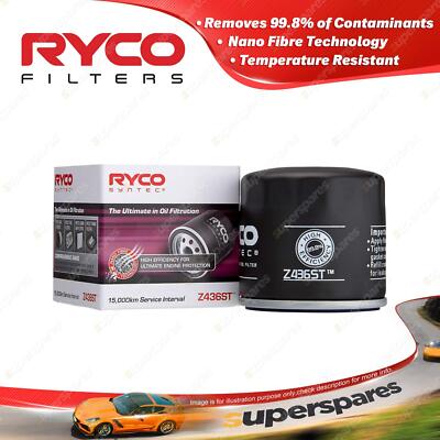 Ryco SynTec Oil Filter for Mazda 121 FUNTOP METRO 121L DA DB DW 2 DE DJ ...