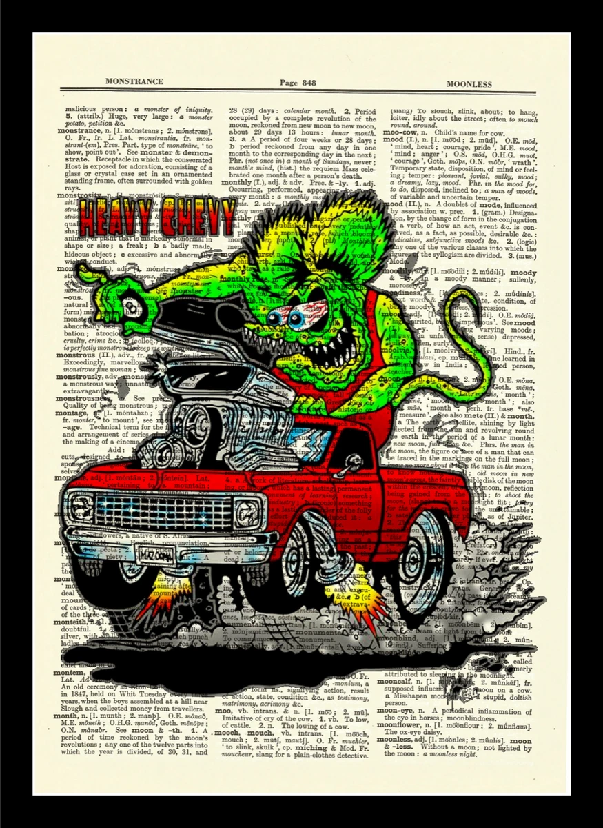 Ed Roth Truck Art
