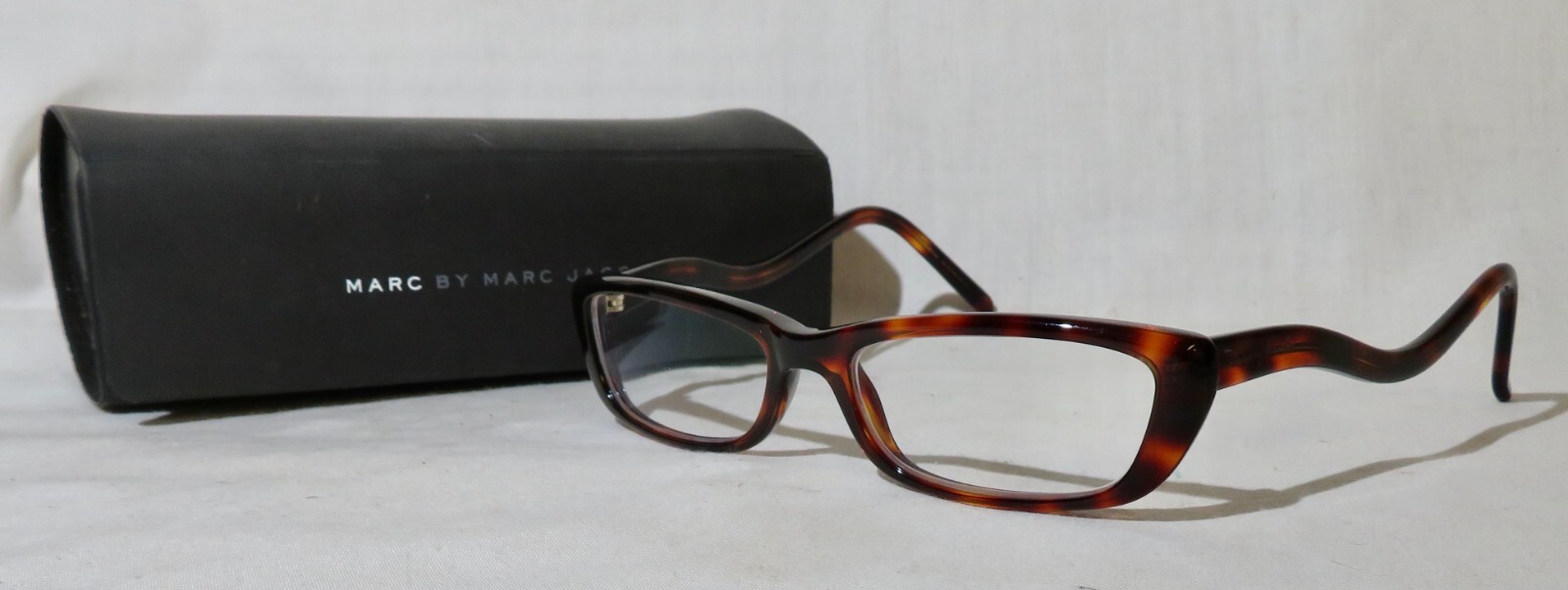 Marc Jacobs eyeglass Frame, 51-16-140, Tortoise plastic frame, curved ...