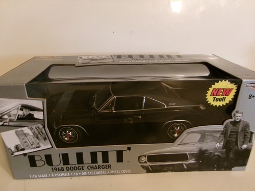 American Muscle Bullitt 1968 Dodge Charger 1/18 in box undisplayed. | eBay