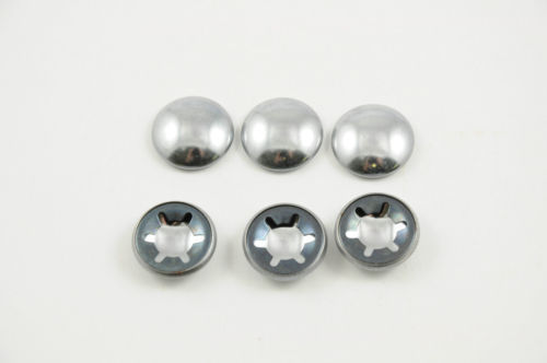 3/8" Star Lock Dome End Axle Caps For Bikes Trikes Wheeled Toys Prams ...