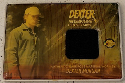 Dexter Season Three #D3 SDCC Metallogloss Metal Framed Wardrobe Relic ...