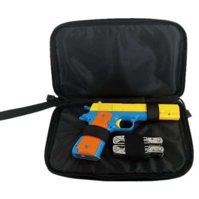 Tactical Pistol Waist Hand Bag Gun Bag Handgun Soft Padded Concealed ...