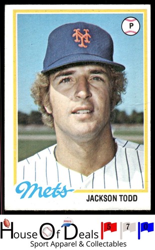 1978 Topps #481 Jackson Todd New York Mets Baseball Card | eBay