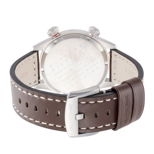 Glycine Men's Model GL0351 Airpilot GMT 44mm Quartz Wrist Watch | eBay