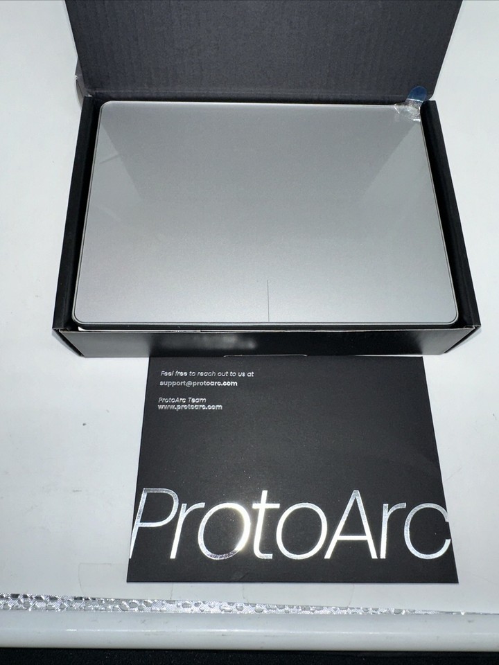 ProtoArc Wireless Trackpad, High Precision T1 Plus Touchpad for Windows Silver | eBay