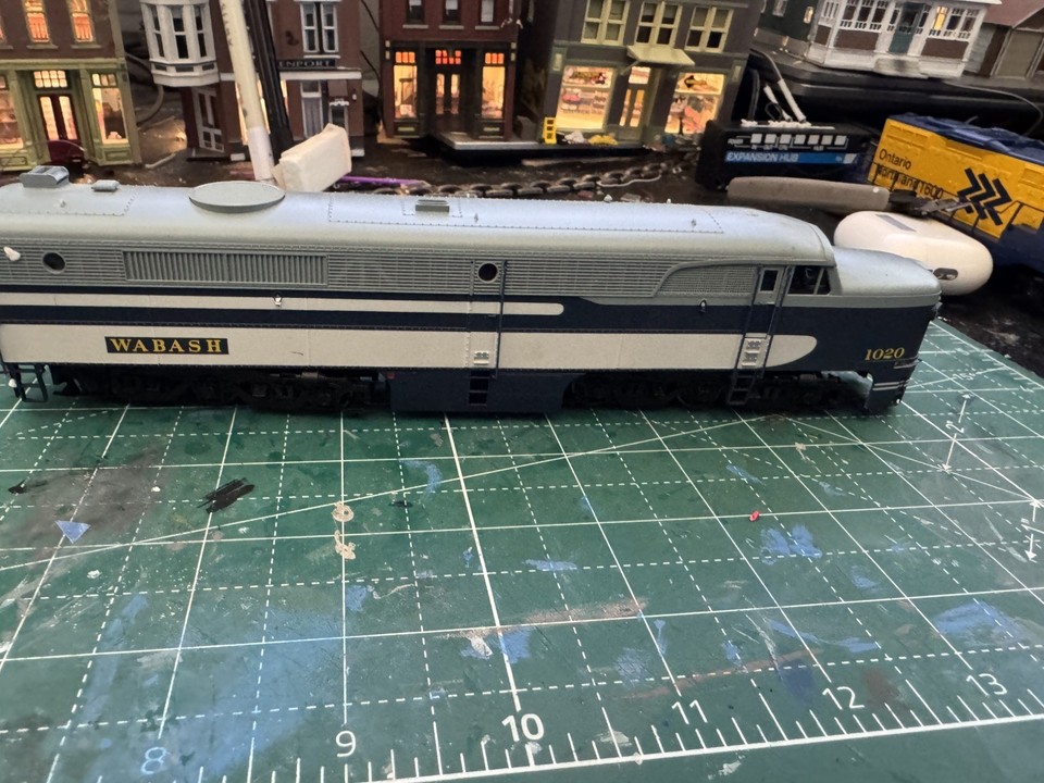 Proto 2000 Series HO Scale PA Locomotive (WABASH 1020) Runs great. | eBay