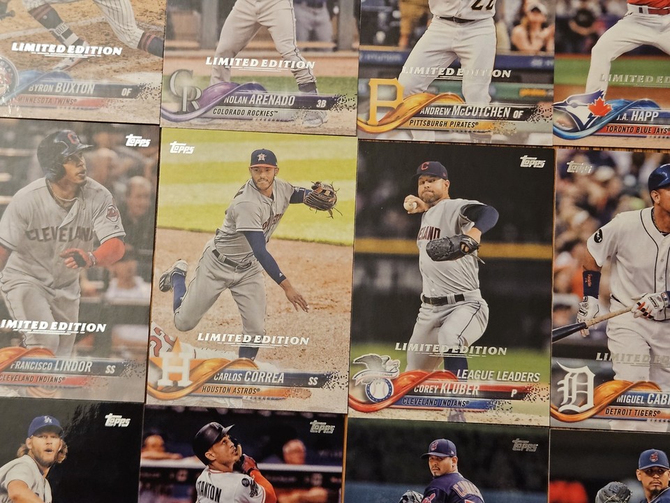 2018 Topps Limited Edition Box Set Singles Choose Your Cards Print Run ...