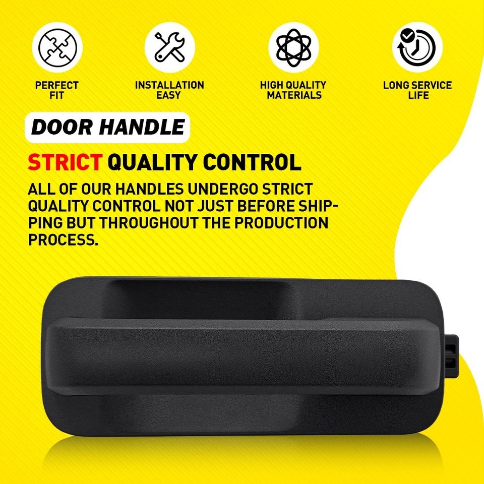 Exterior Outside Passenger Right Door Handle ABS for 2015-2020 Ford F ...