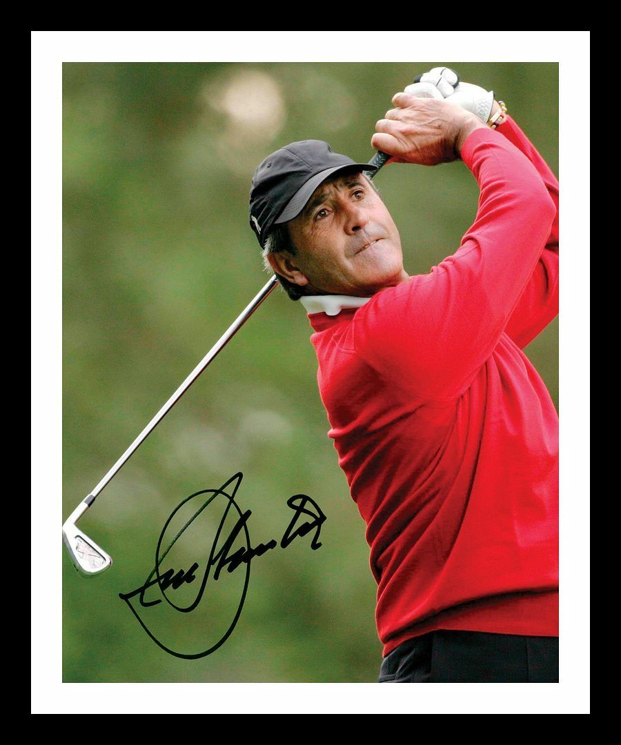 Seve Ballesteros Autograph Signed & Framed Photo | eBay UK