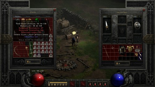 diablo 2 resurrected D2R Balrog Blade 4os socketed PC US | eBay