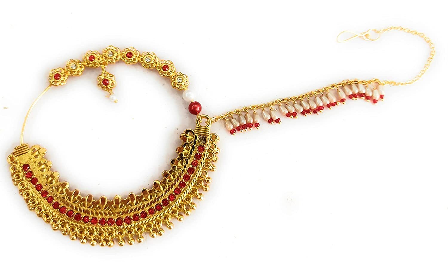 Indian Traditional Uttarakhand Pahadi Nathuli Garhwali Nath Jewellery ...