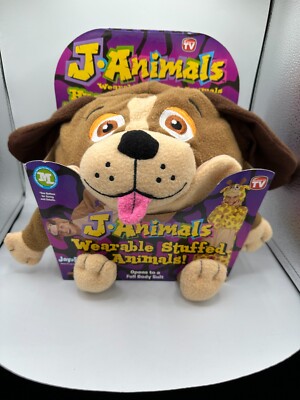 JANIMALS WEARABLE STUFFED ANIMAL DOG YOUTH MEDIUM fits 3.5 ft - 5.1 ft ...