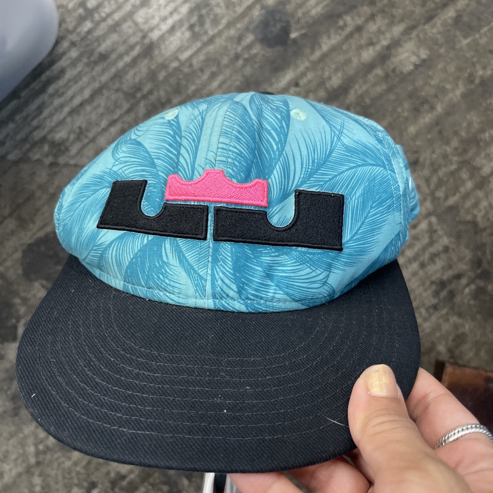 Nike Hat Mens South Beach Lebron James Snapback Lebro… - Gem