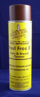Solvent/Bore Cleaner for indoors,17 Oz-Under Whse-Foul Free II-Golden ...