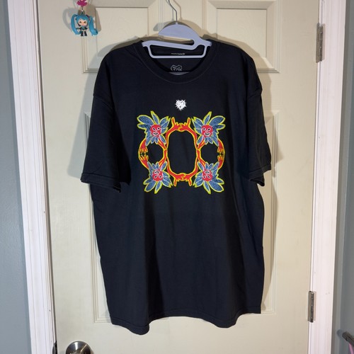 Bladee 333 Sunflower Claire Barrow Black Shirt sz XL Yung Lean Drain ...