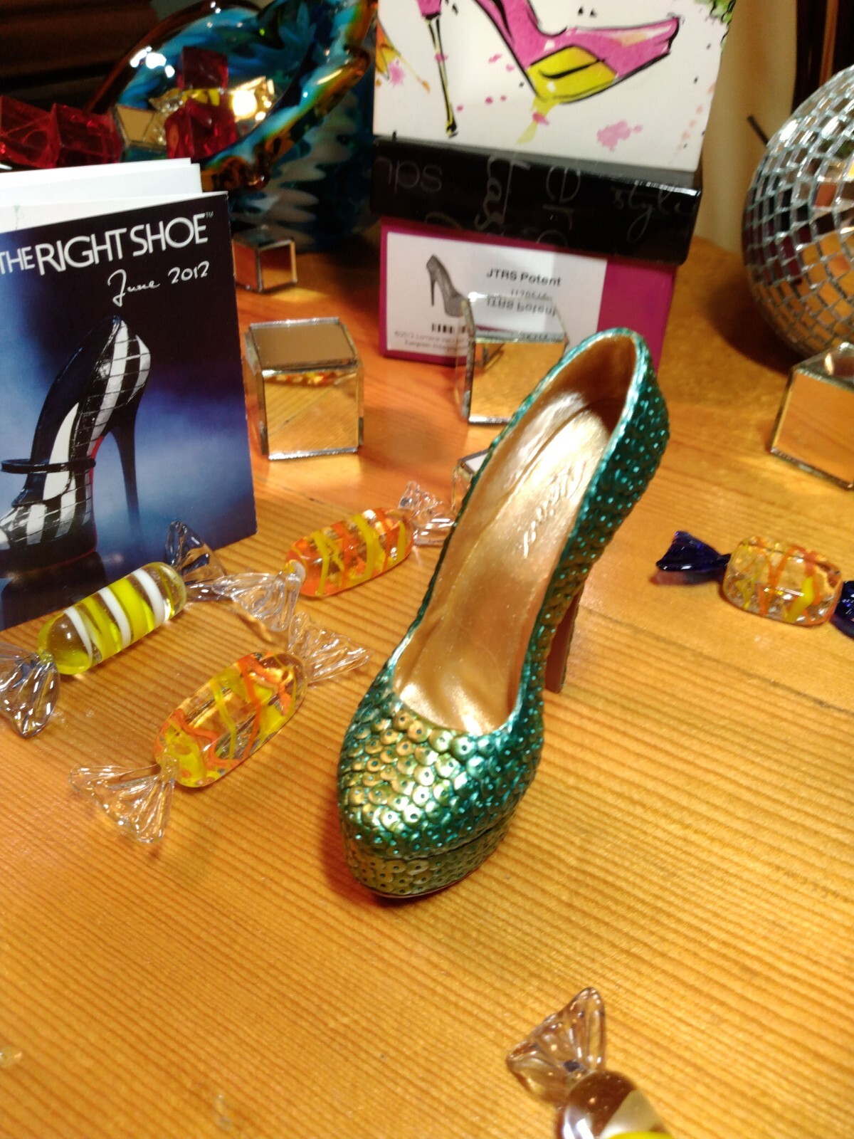 Just The Right Shoe POTENT 2012 JTRS by Raine #J120515 Evergreen | eBay