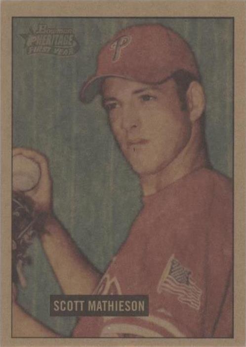 2005 Bowman Heritage - Scott Mathieson #271 Mahogany (RC) for sale ...