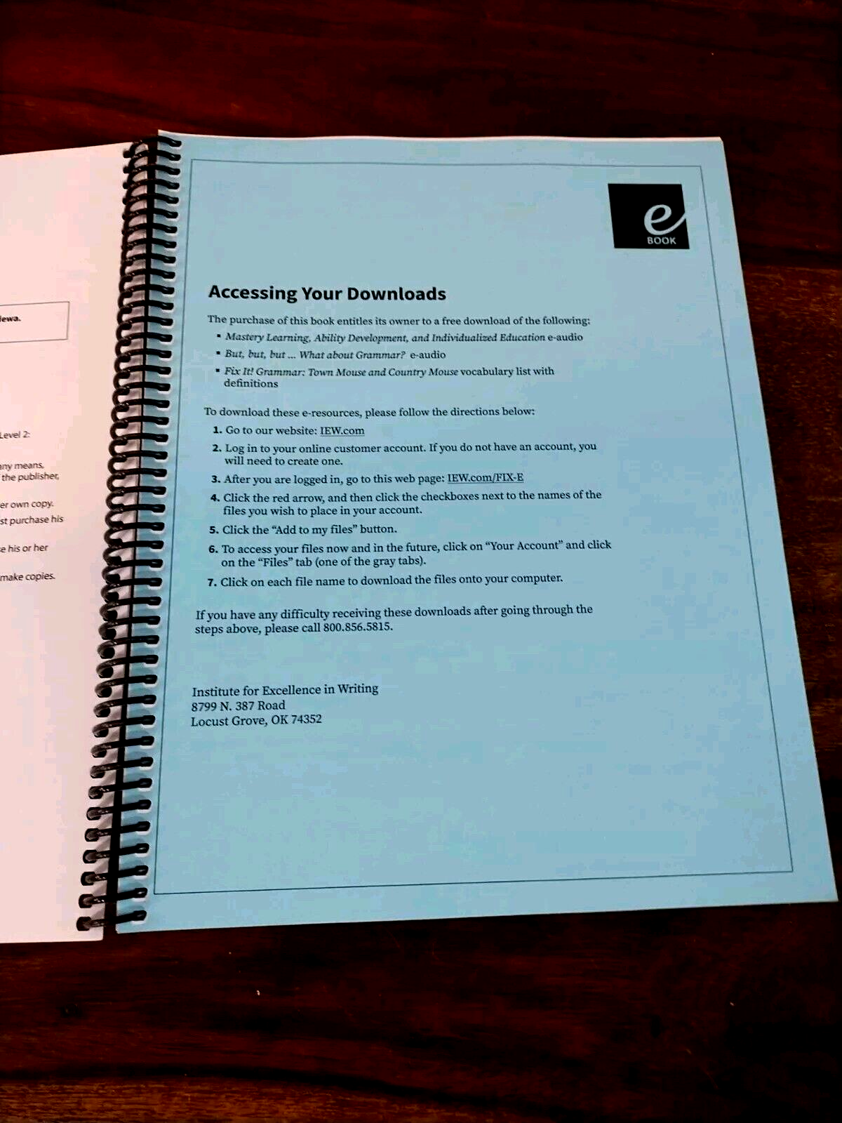 IEW Fix It Grammar - Town Mouse and Country Mouse Teacher's Manual Book Level 2 9781623413606 | eBay