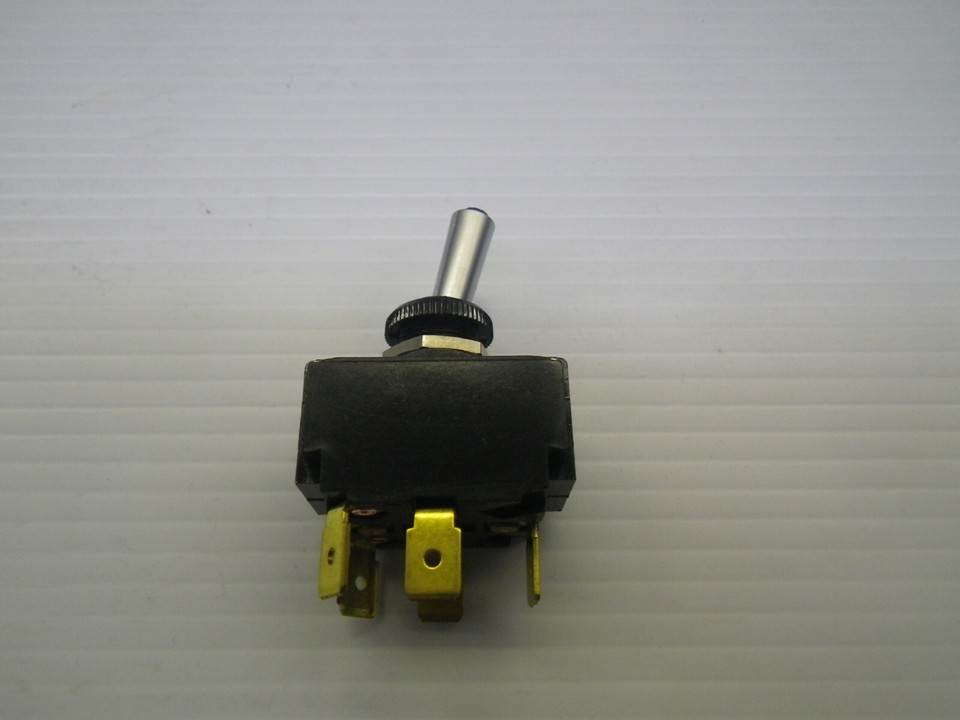 NEW OEM SEA RAY PART 1944878 SWITCH TOGGLE CHROME BLUE INDICATOR DPDT ...