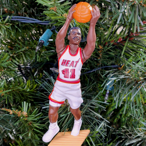 Glen Rice Miami Heat Basketball NBA Xmas Ornament Tree Holiday vtg ...
