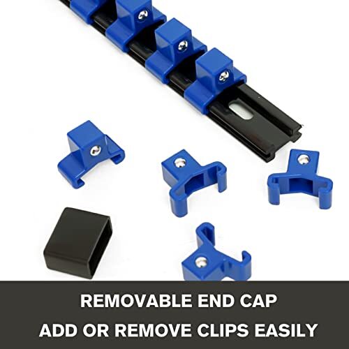 9pc Abs Socket Organizer Set 1/2inch 3/8inch And 1/4inch Drive Socket ...