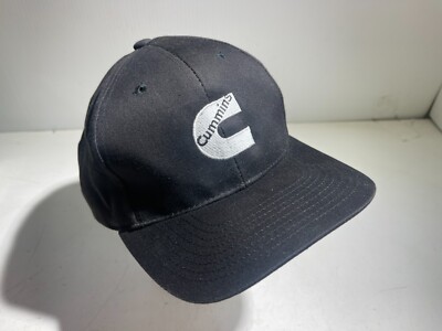 Cummins Black Baseball Cap Hat - Adjustable | eBay