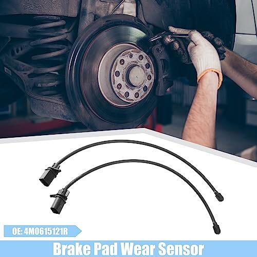 Front Brake Pad Sensor Replacement Fit for AUDI A4 - Pack of 2 Black | eBay