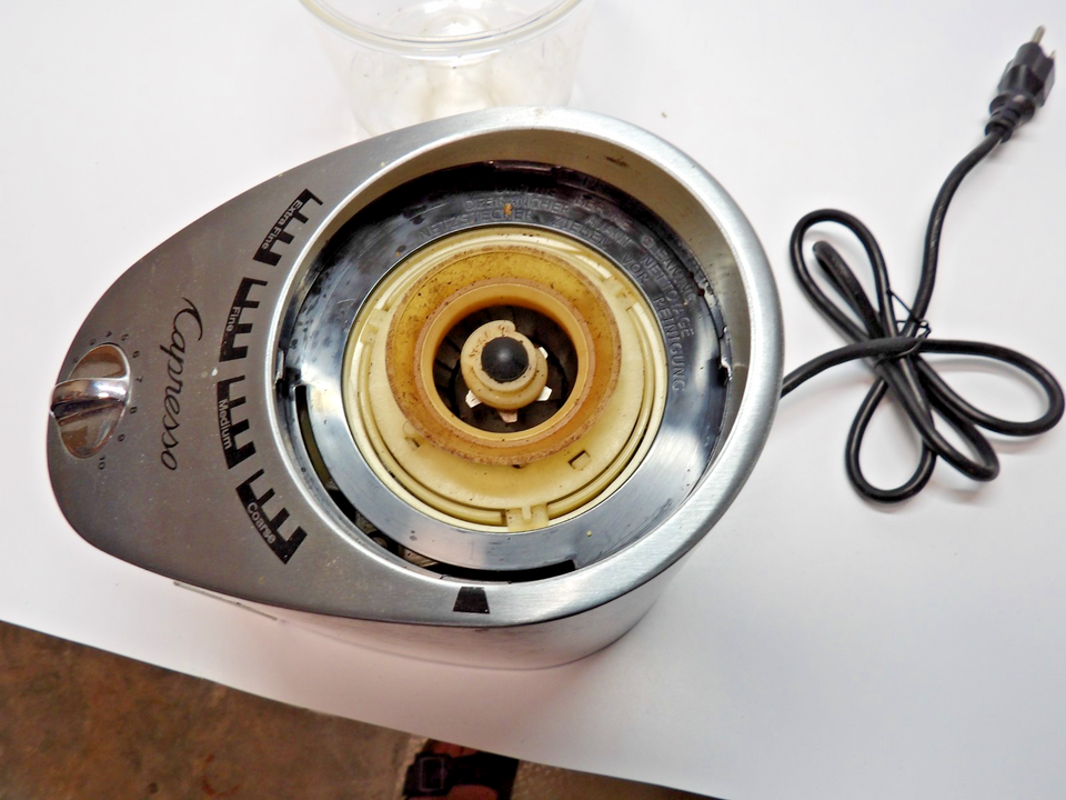 Capresso Infinity 565 Stainless Steel Conical Burr Coffee Grinder ...