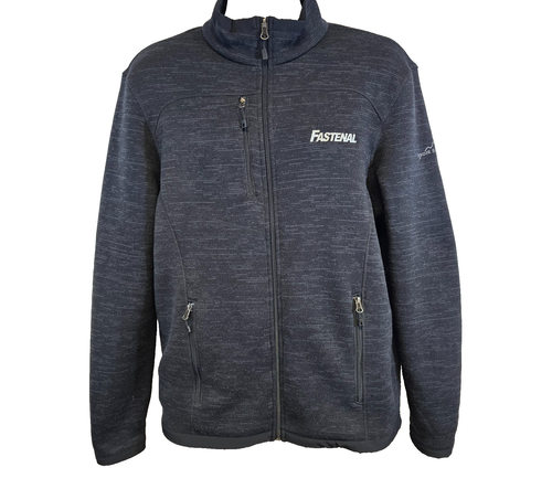 Fastenal Grey Full Zip Fleece Lined Eddie Bauer Jacket LRG Chest 23 ...