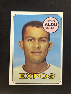 JESUS ALOU 1969 Topps Baseball #22 MONTREAL EXPOS Vintage | eBay