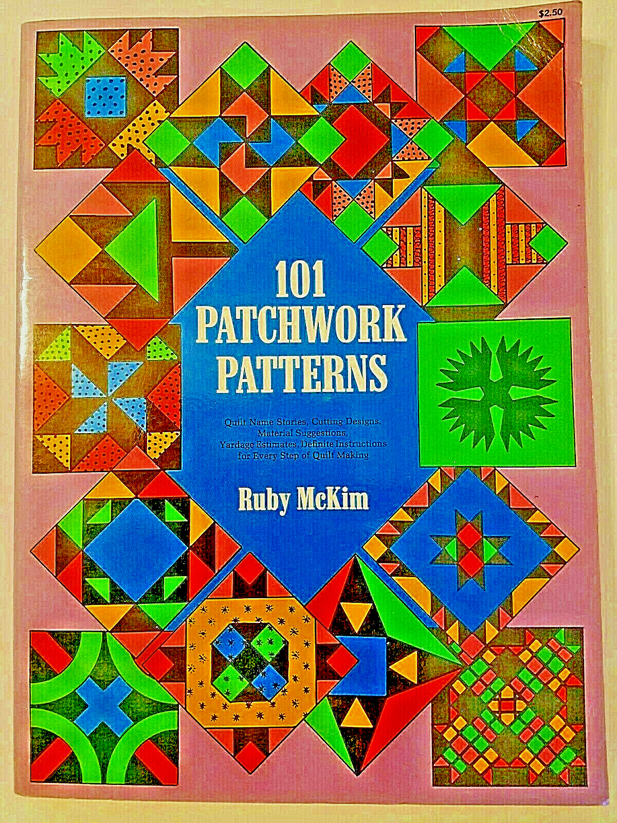 Dover 101 PATCHWORK PATTERNS quilt 124pg book 1931 / 1962 Ruby McKim | eBay