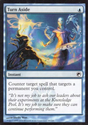 3X TURN ASIDE 49/249 SCARS OF MIRRODIN MTG MAGIC LP X3 (yourdeckbuilder ...